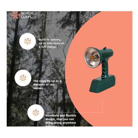 Nordic Clays Trapmaster Plate Launcher | Algatec Outdoor
